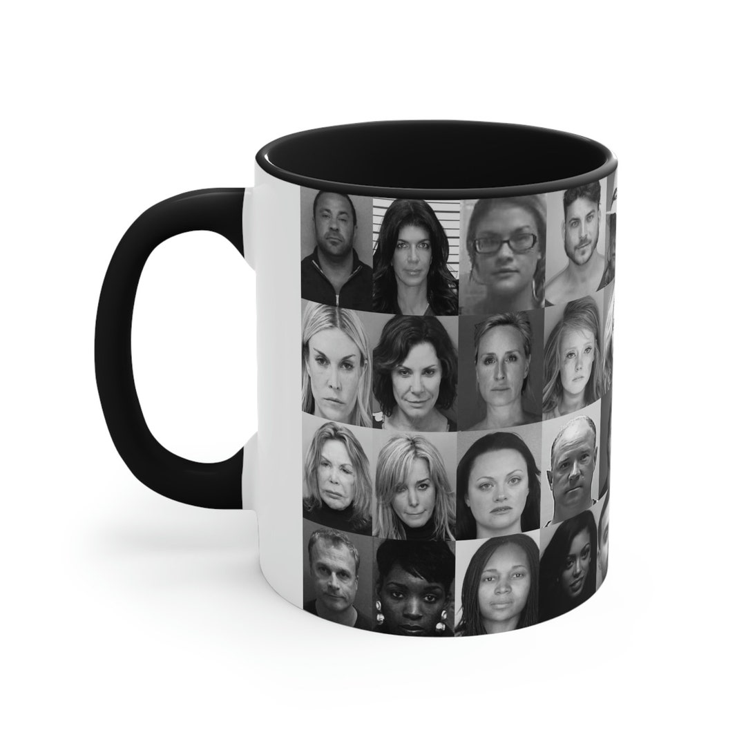 Bravo Bravolebrity Mugshots Ceramic Mug 11oz/ Real Housewives Gifts ...