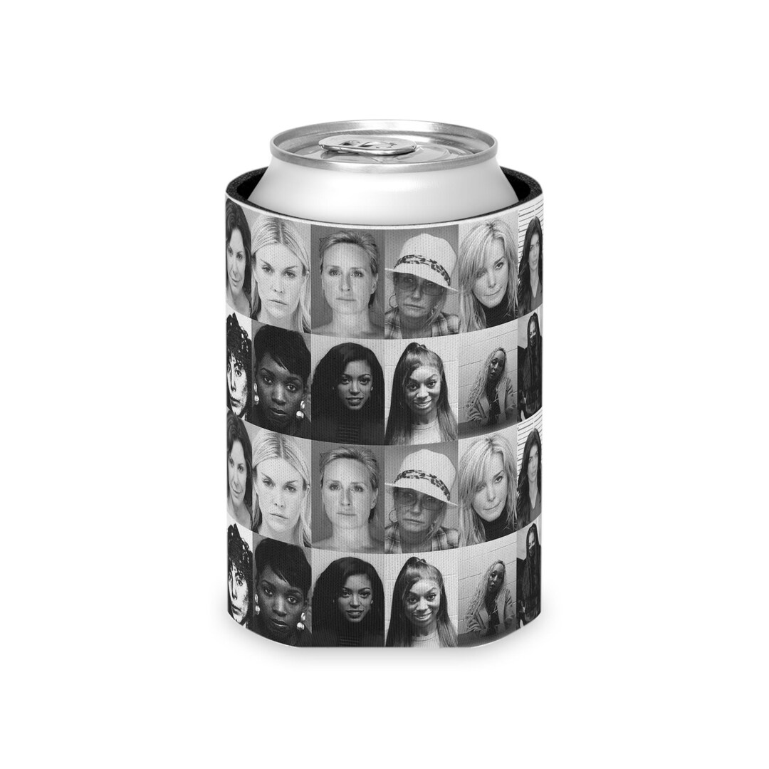 Real Housewives Mugshots Regular and Slim Can Sleeve/ Bravo Themed ...