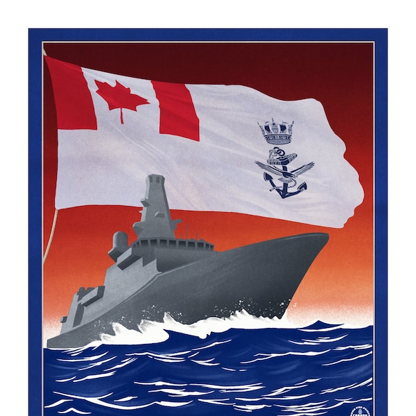 Royal Canadian Navy - Etsy