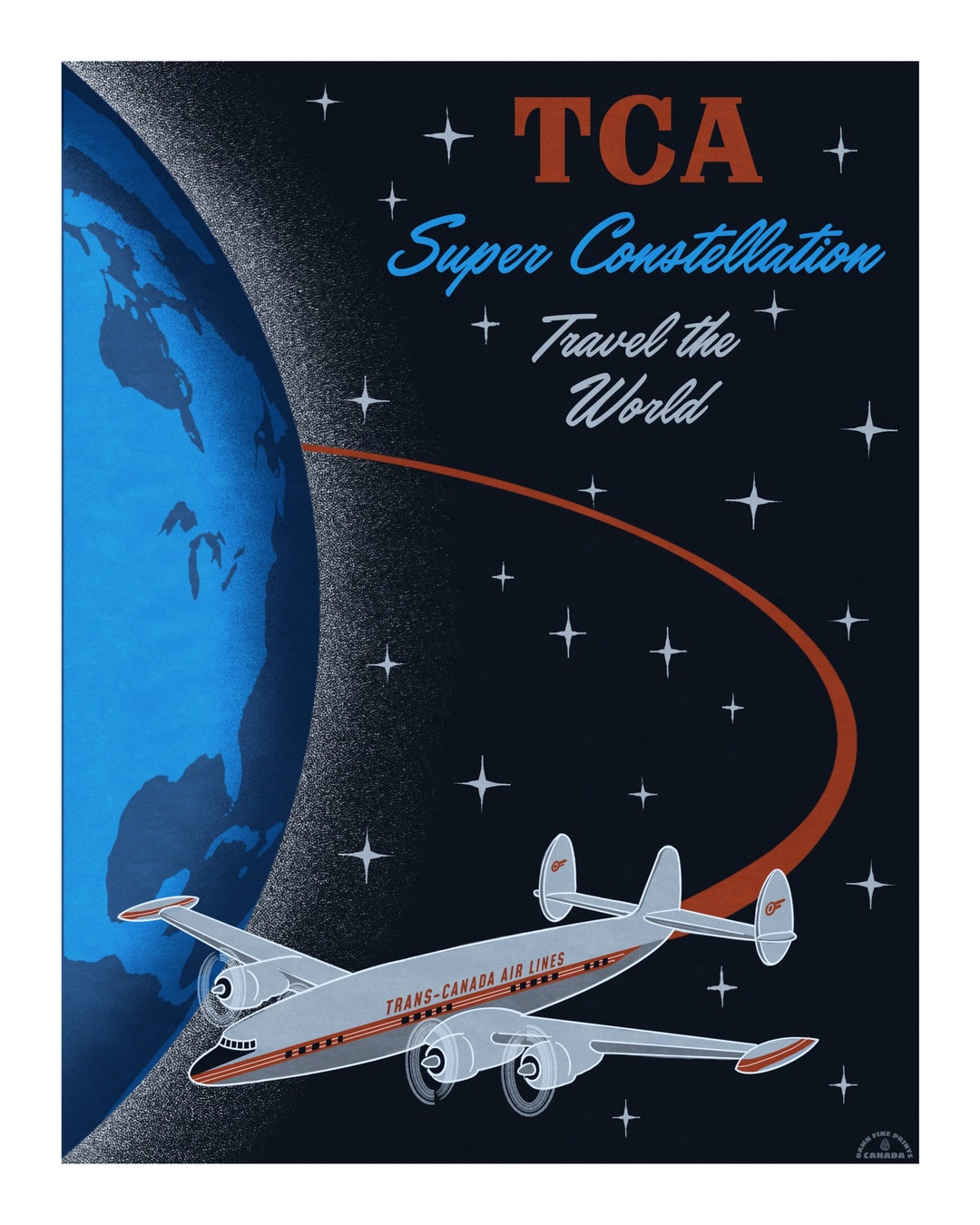TCA Super Constellation - Etsy