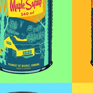 Maple Syrup Pop Art - Etsy