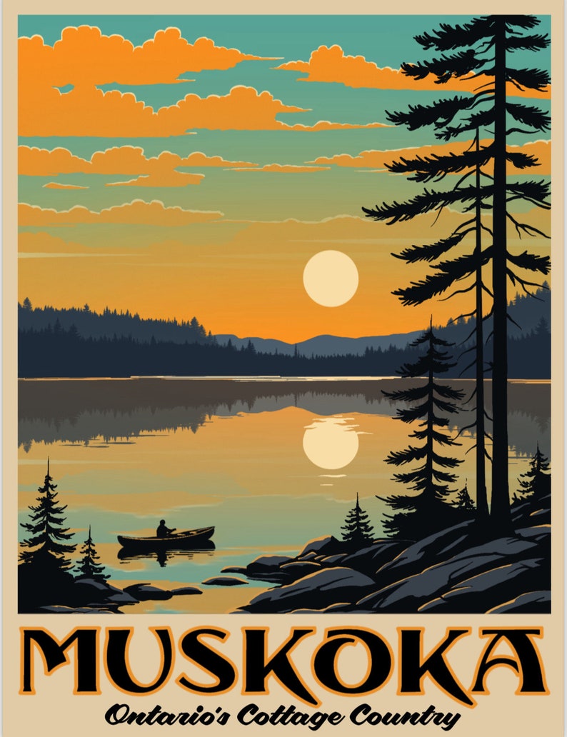 Muskoka - Ontario’s Cottage Country - Etsy