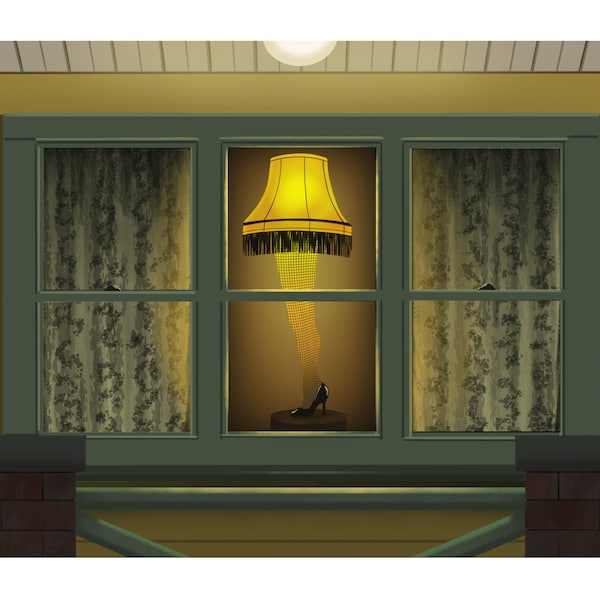 Leg Lamp - Etsy