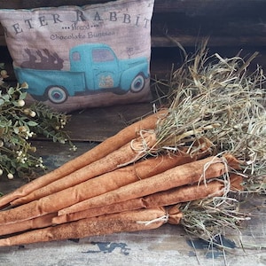 Peter Rabbit, Primitive Carrots, Grungy Carrots, Easter. Country Home ...