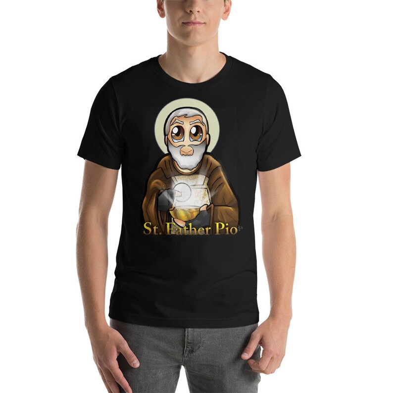 St. Father Pio Unisex T-shirt - Etsy