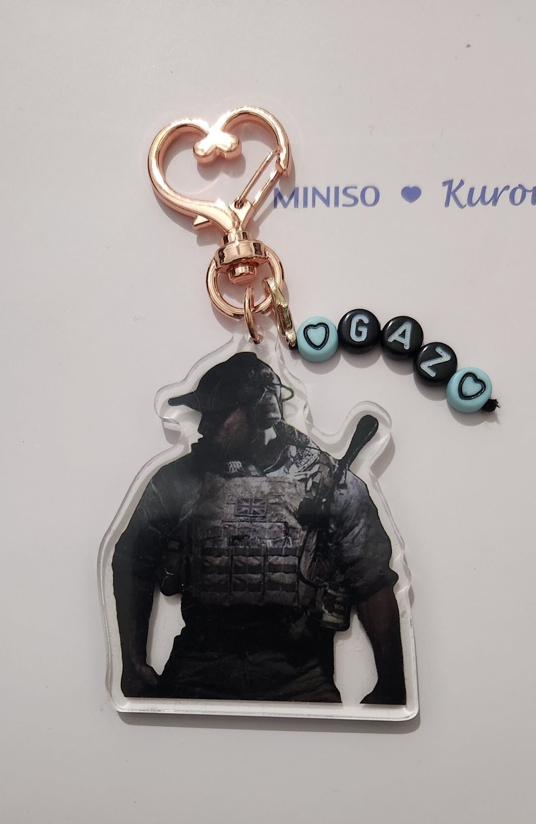 Call of Duty Gaz Keychain - Etsy UK