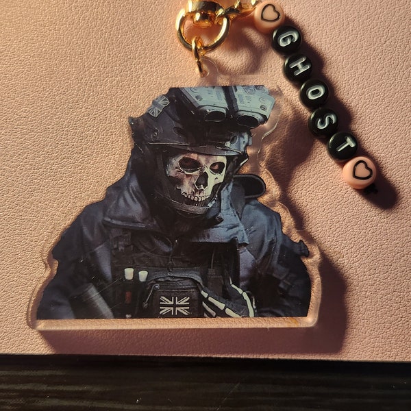 Call of Duty Ghost Keychain - Etsy