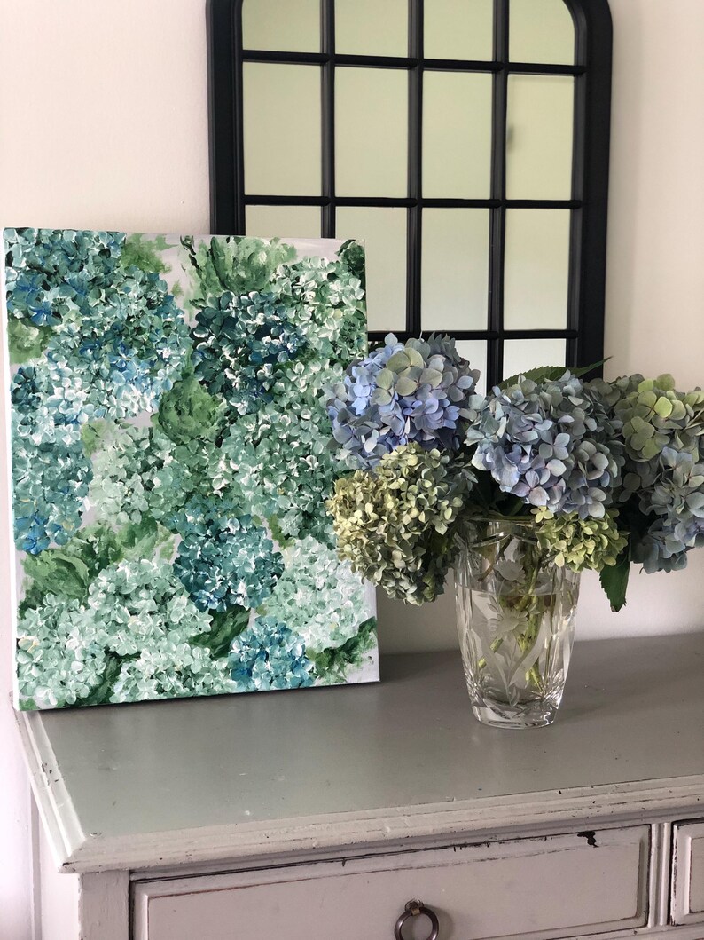 Summer Hydrangeas No.2 - Etsy