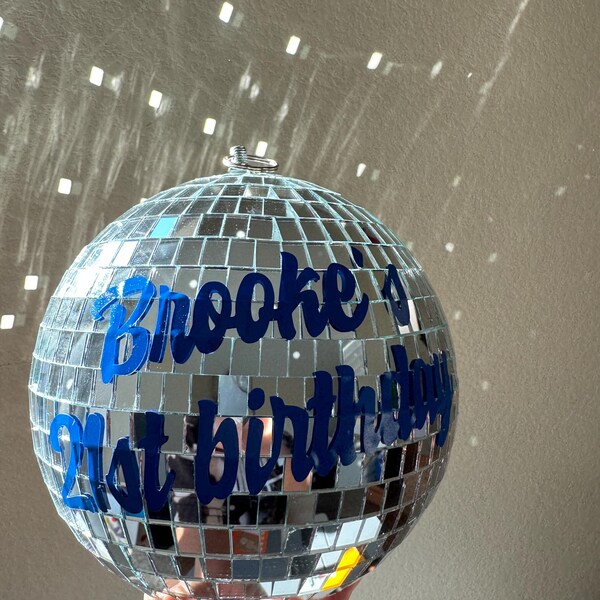 Custom Disco Ball - Etsy