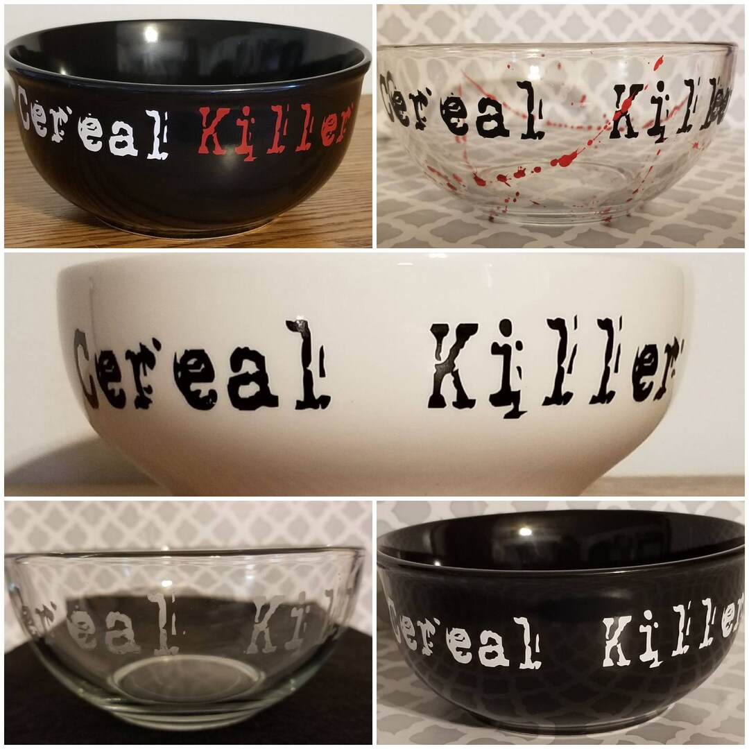Cereal Killer Bowl - Etsy