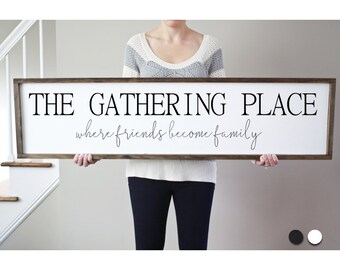 Gathering Room Sign | Etsy