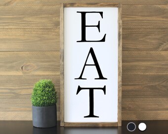 Farmhouse Eat Sign | Etsy
