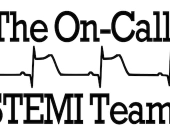 STEMI Team Vinyl Decal | Etsy