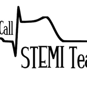 The On-call STEMI Team Vinyl Decal - Etsy