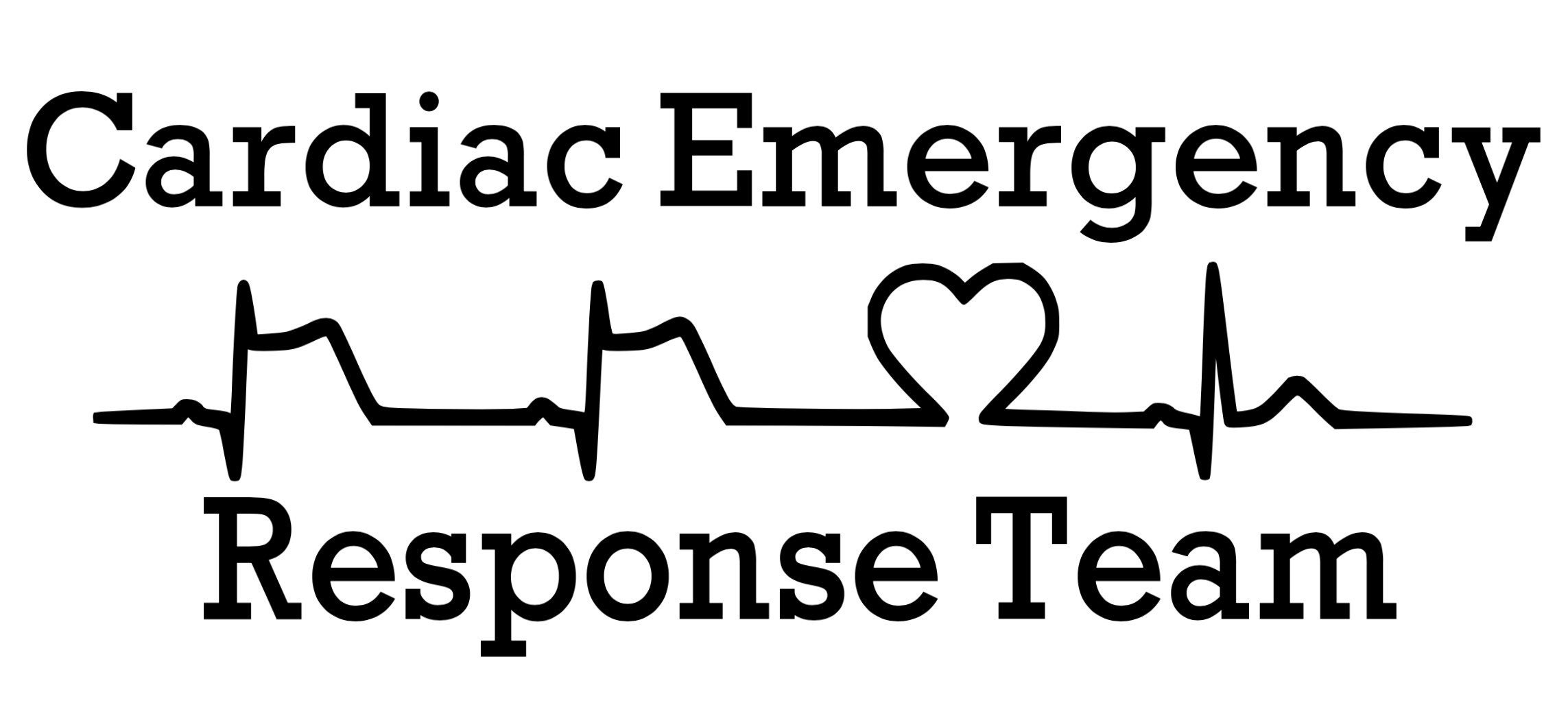 Cardiac Emergency Response Team - W/ Heart EKG - Etsy