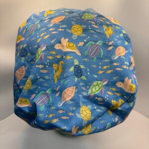 Colorful Sea Turtles Women’s Scrub Cap - Etsy