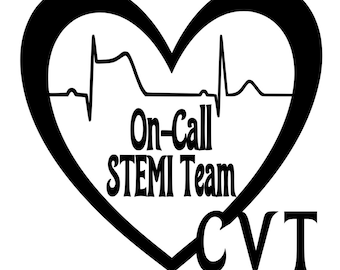 STEMI Reference Tool Vertical Badge Pocket Card for Nurse - Etsy