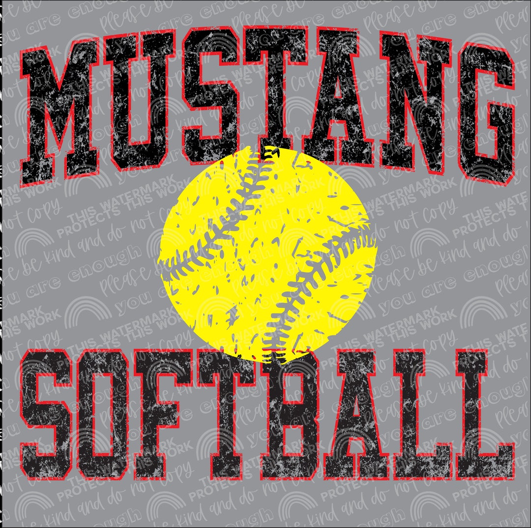 Mustangs Softball Design, Mustangs Mascot Design, Mustangs Png ...