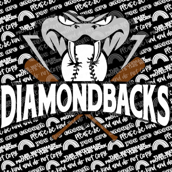 Diamondbacks Baseball Svg - Etsy