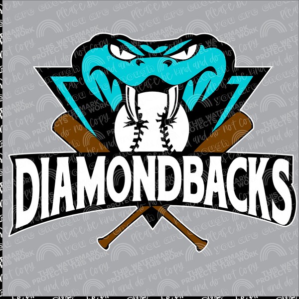 Diamondbacks Baseball Svg - Etsy