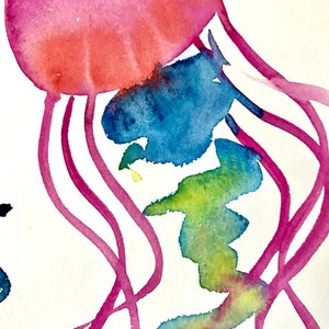 Under the Sea Watercolor Print Series Nursery Decor Fine Art Print ...