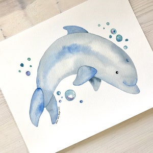 Under the Sea Watercolor Print Series Nursery Decor Fine Art Print ...