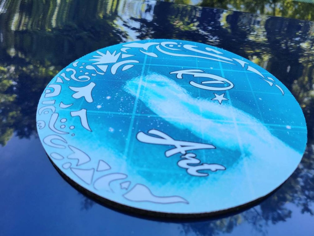 Enchanted Moon Dab Mat, Witch Moon Dab Pad Astrology Gifts for Her ...