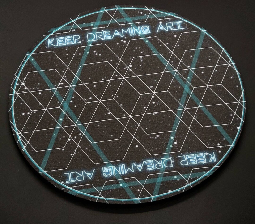 Astral Dab Mat | Sacred Geometry Dab Pad - Etsy