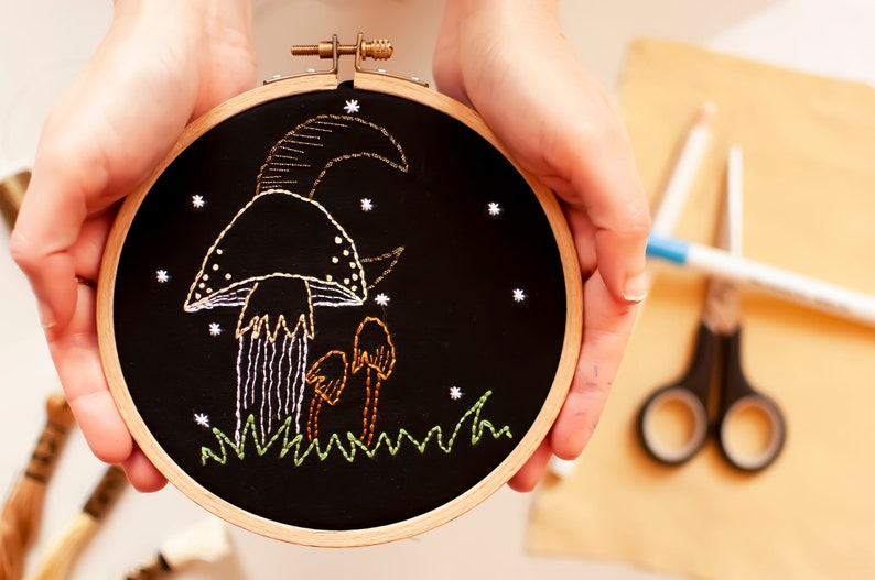 Set of 3 Nature Inspired Embroidery Patterns With Embroidery Guide and ...