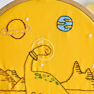 Set of 3 Outer Space Embroidery Patterns With Learn to Embroider Guide ...