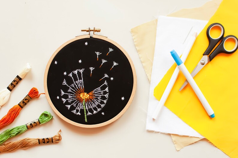 Set of 3 Nature Inspired Embroidery Patterns With Embroidery Guide and ...