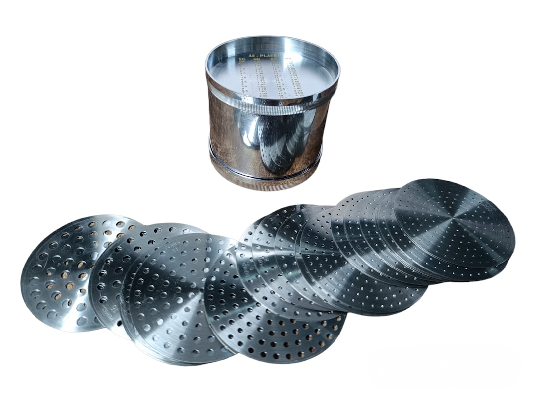 Diamond Sieves | Size - 66mm - 23 Plats | Sieve Set | Gemstone Sieves ...