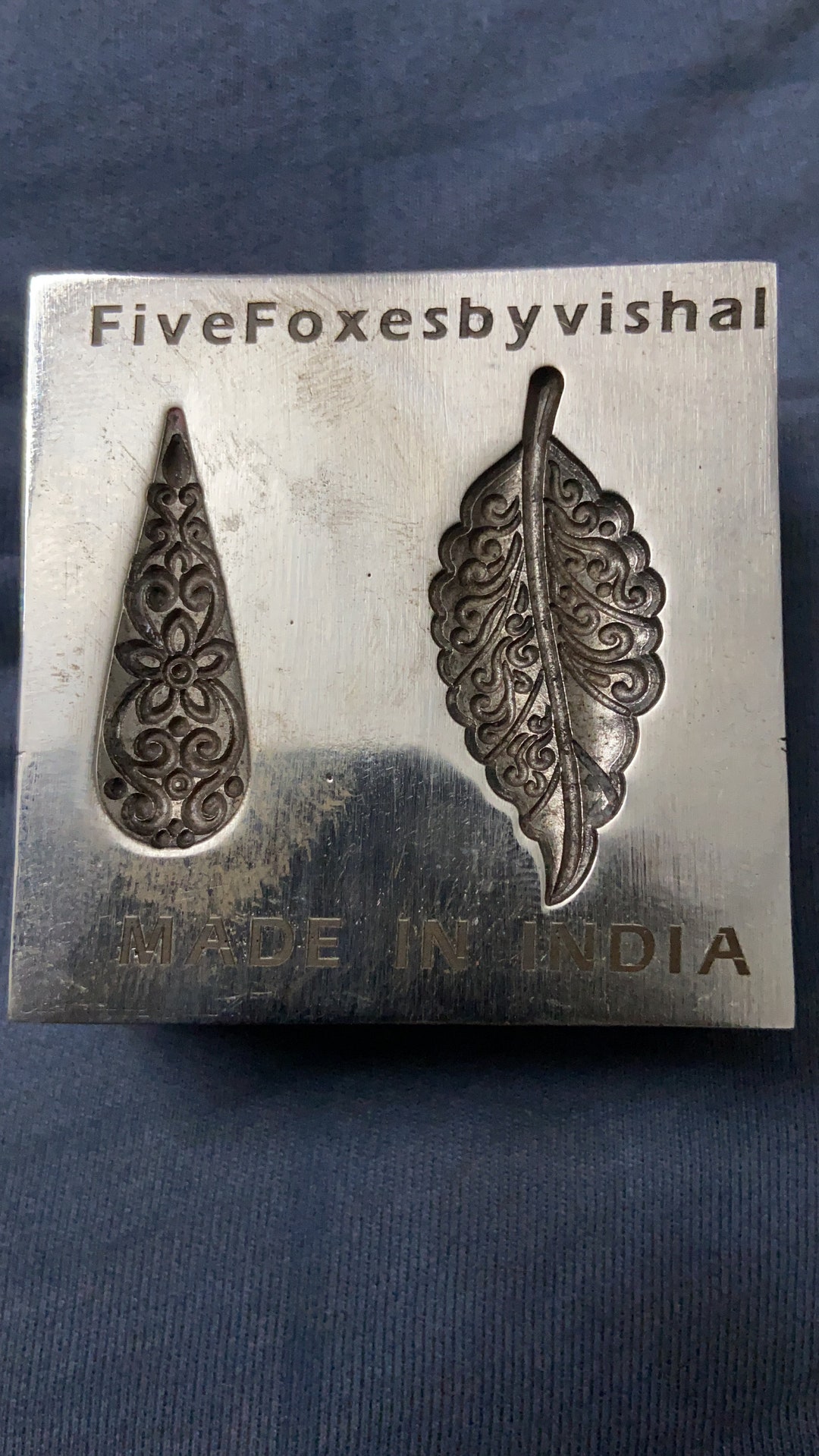 Leaf Die,water Drop,customised Impression Die | Jewelry Die | Charm Die ...