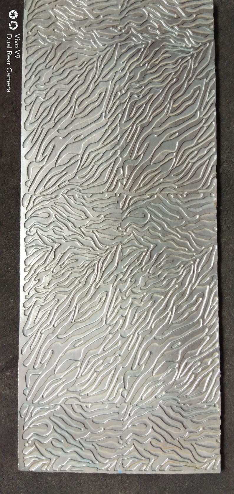 Steel Texture Plate | Floral Embossing for Jewelry Making - Etsy