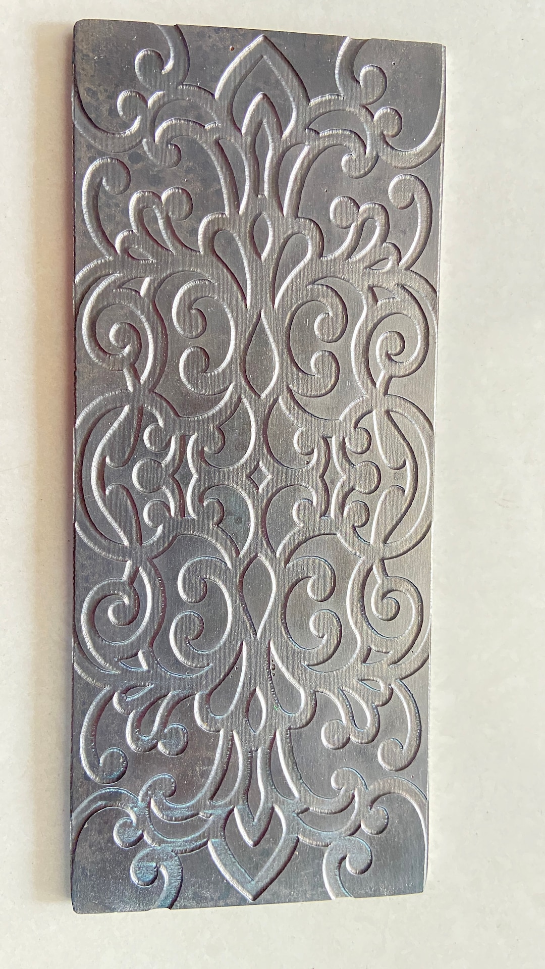 Vintage Texture Plate | Boho Texture Plate | Minimalist Pattern Plate ...