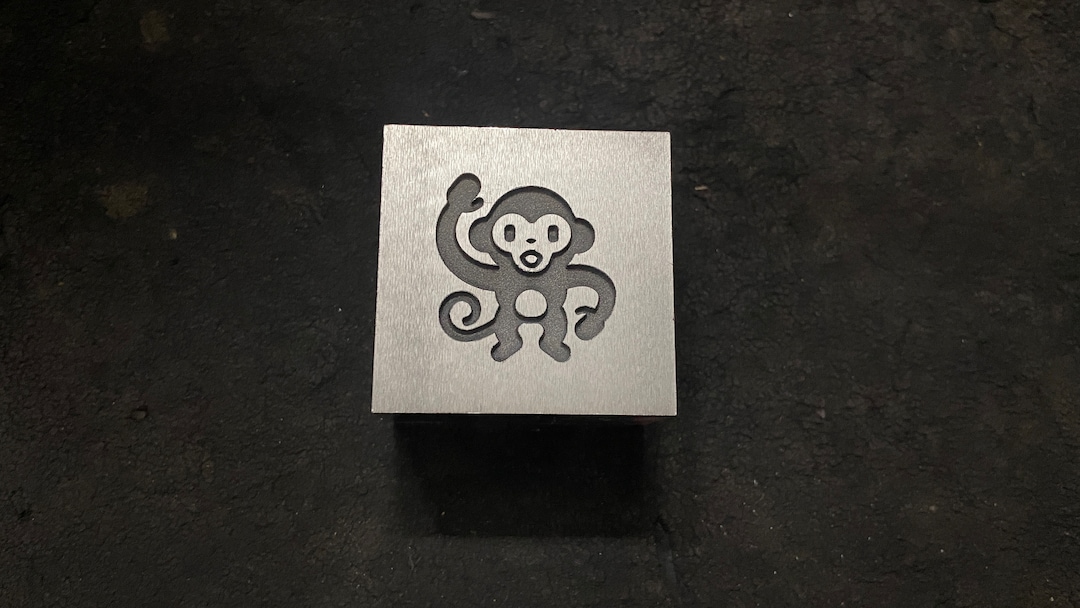 Monkey Impression Die: 25mm Steel Jewelry Forming Tool - Etsy