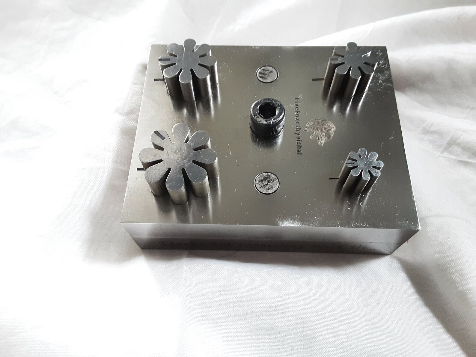 8 Leaf Flower Disc Cutter Jewelry Die Metal Cutting Die | Etsy