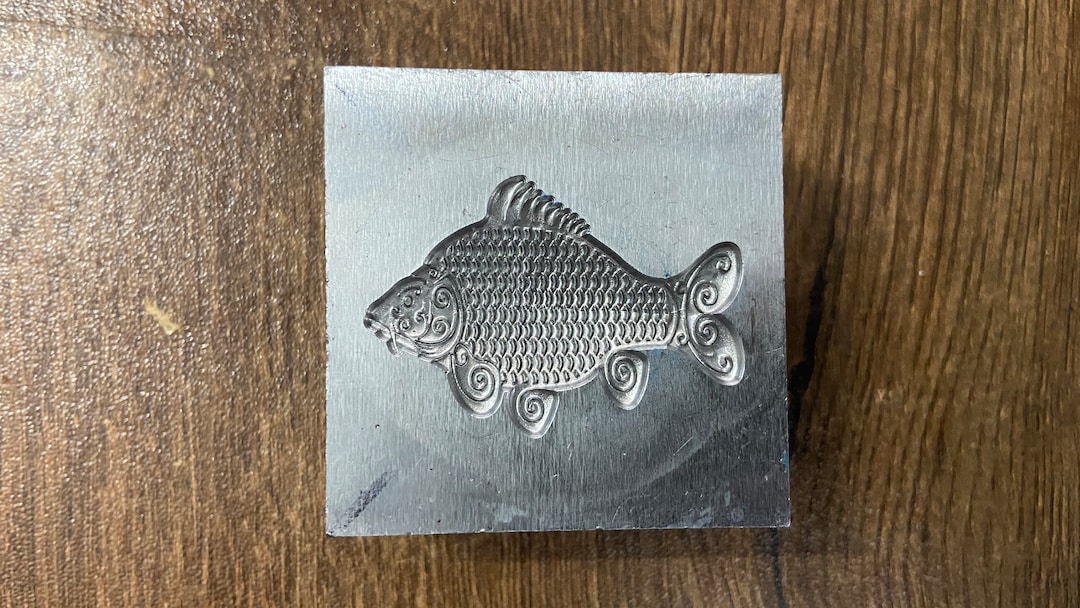 Fish Jewelry | Fish Die | Aquatic Jewelry | Sea Animal | Impression Die ...