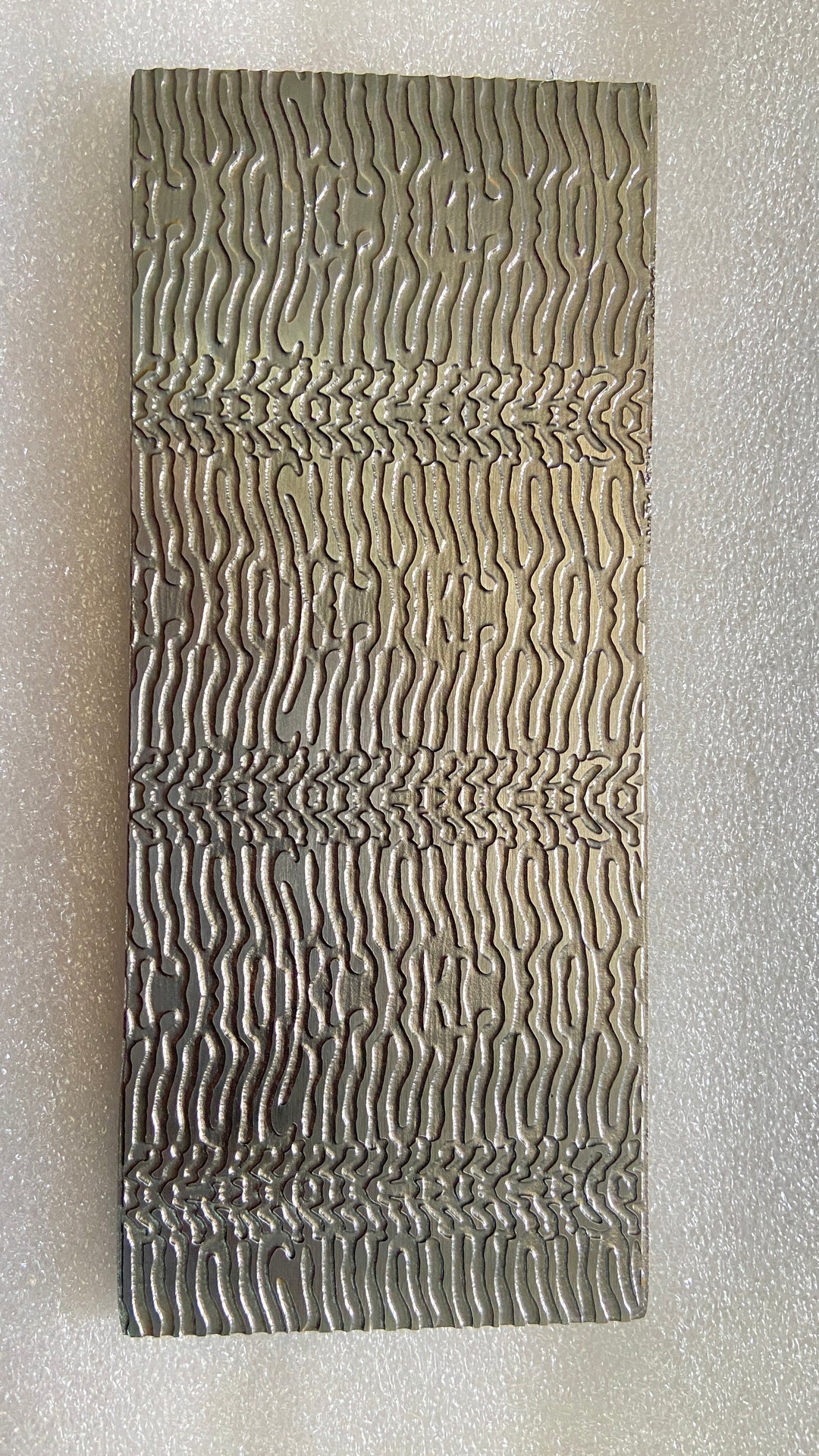 Rolling Mill Texture Plate, Metal Embossing Plate, Handmade Jewelry ...