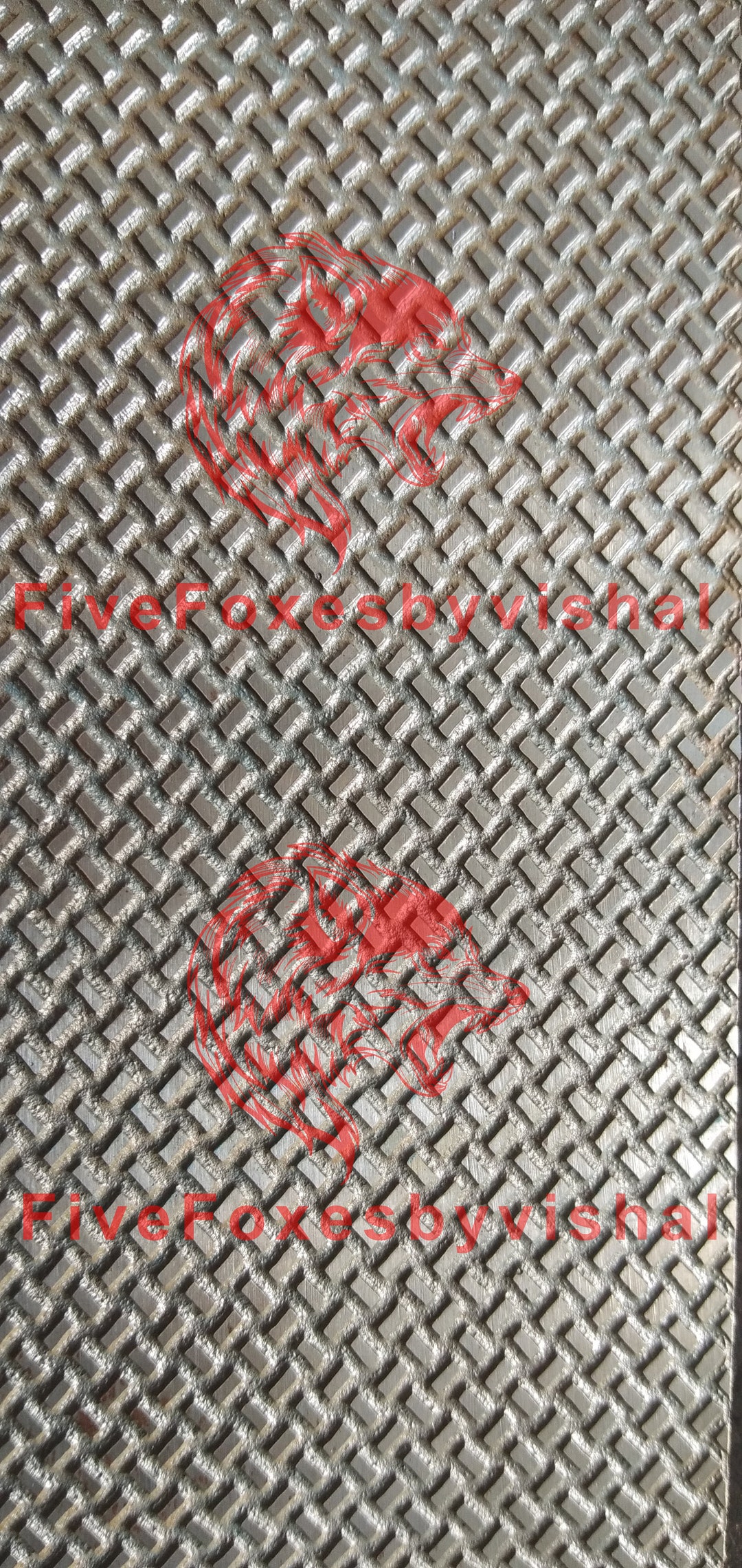 Steel Texture Plate for Rolling Mill & Hydraulic Press (2.5” X 6”) - Etsy