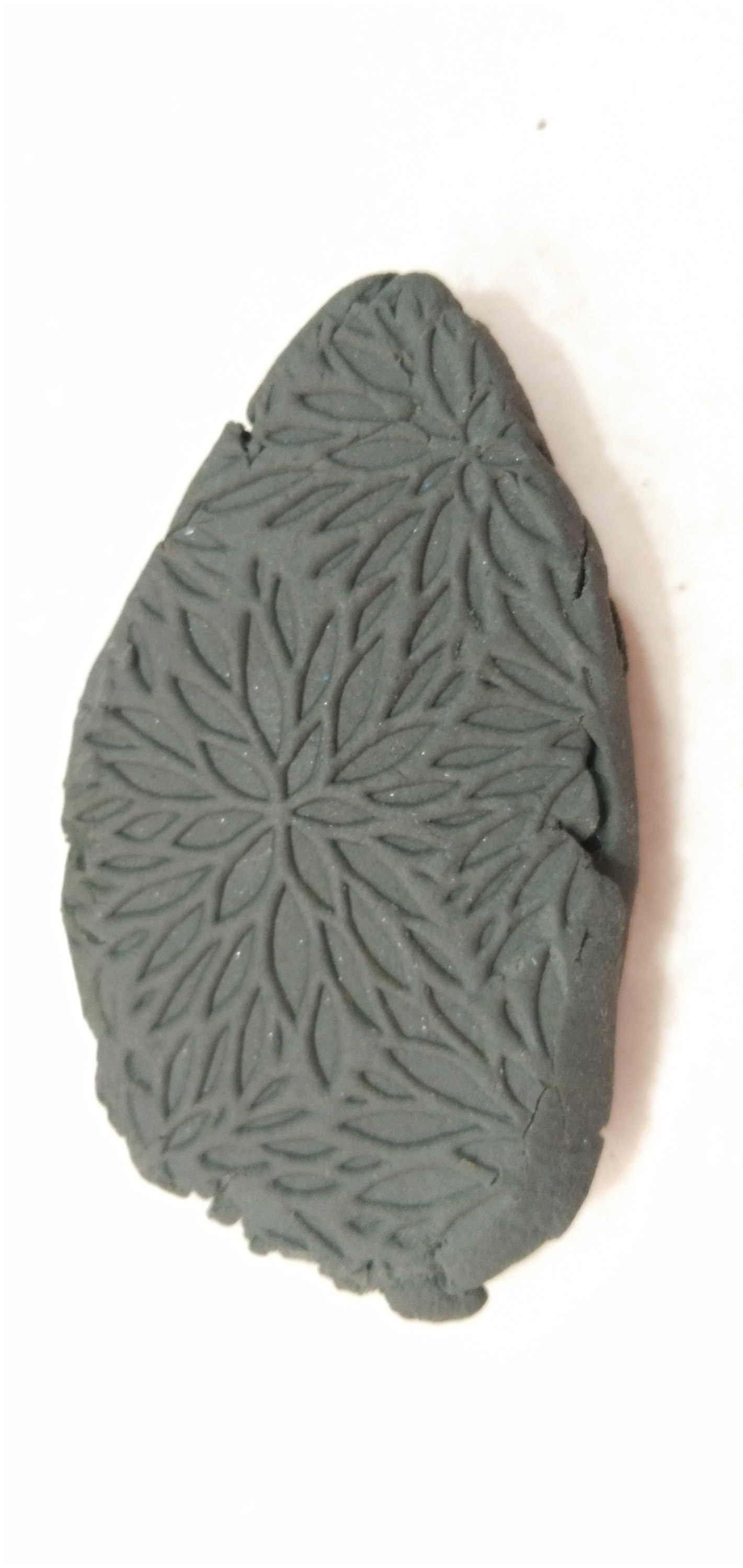 Floral Steel Texture Plate | Rolling Mill, Hydraulic Press (2.5” X 6 ...