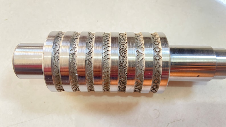 Pattern Rolling Mill Roll: 5mm Half Round Design for Jewelry Wire - Etsy