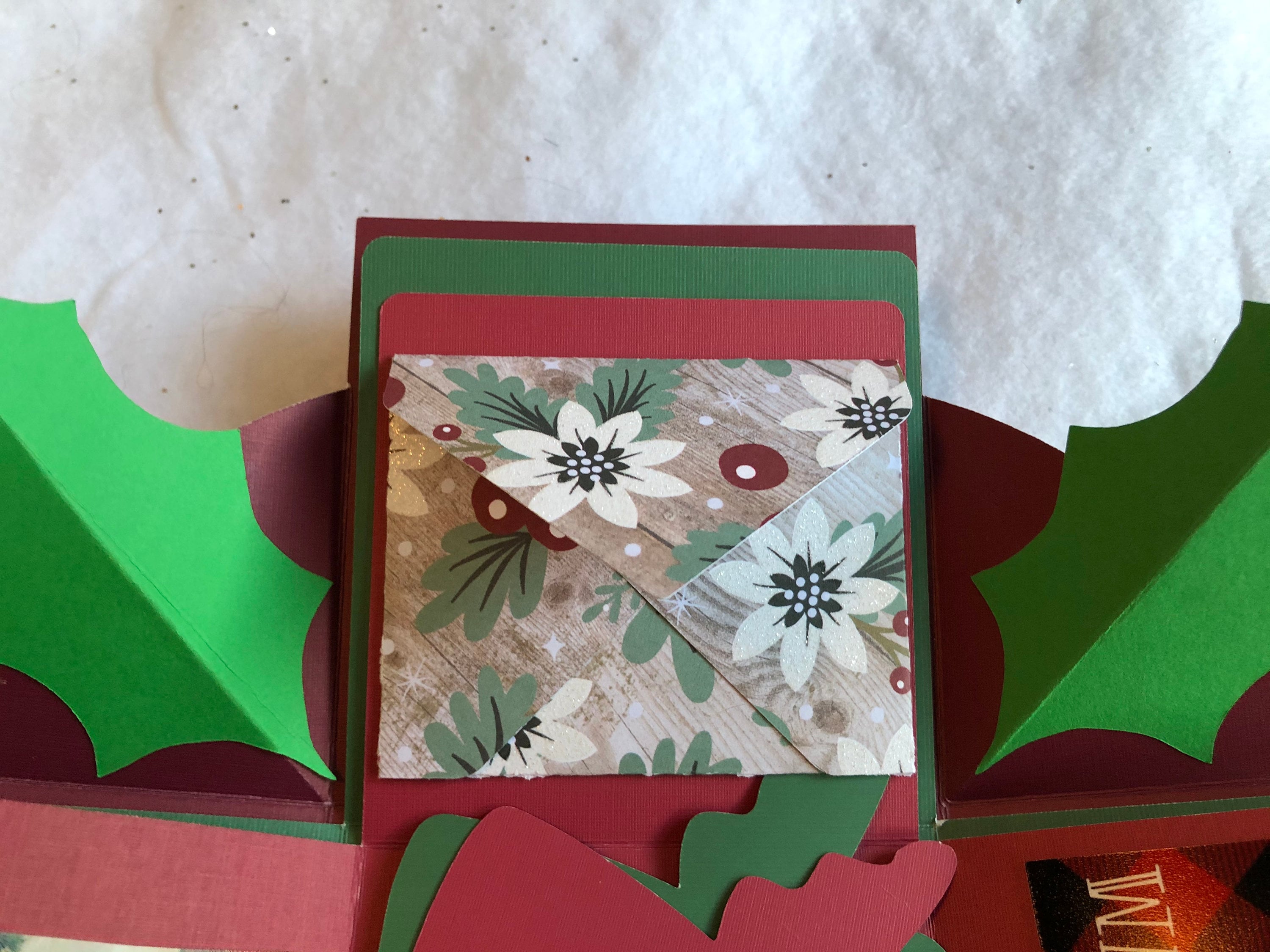 Christmas Exploding Box SVG Digital Cricut Pattern Template | Etsy