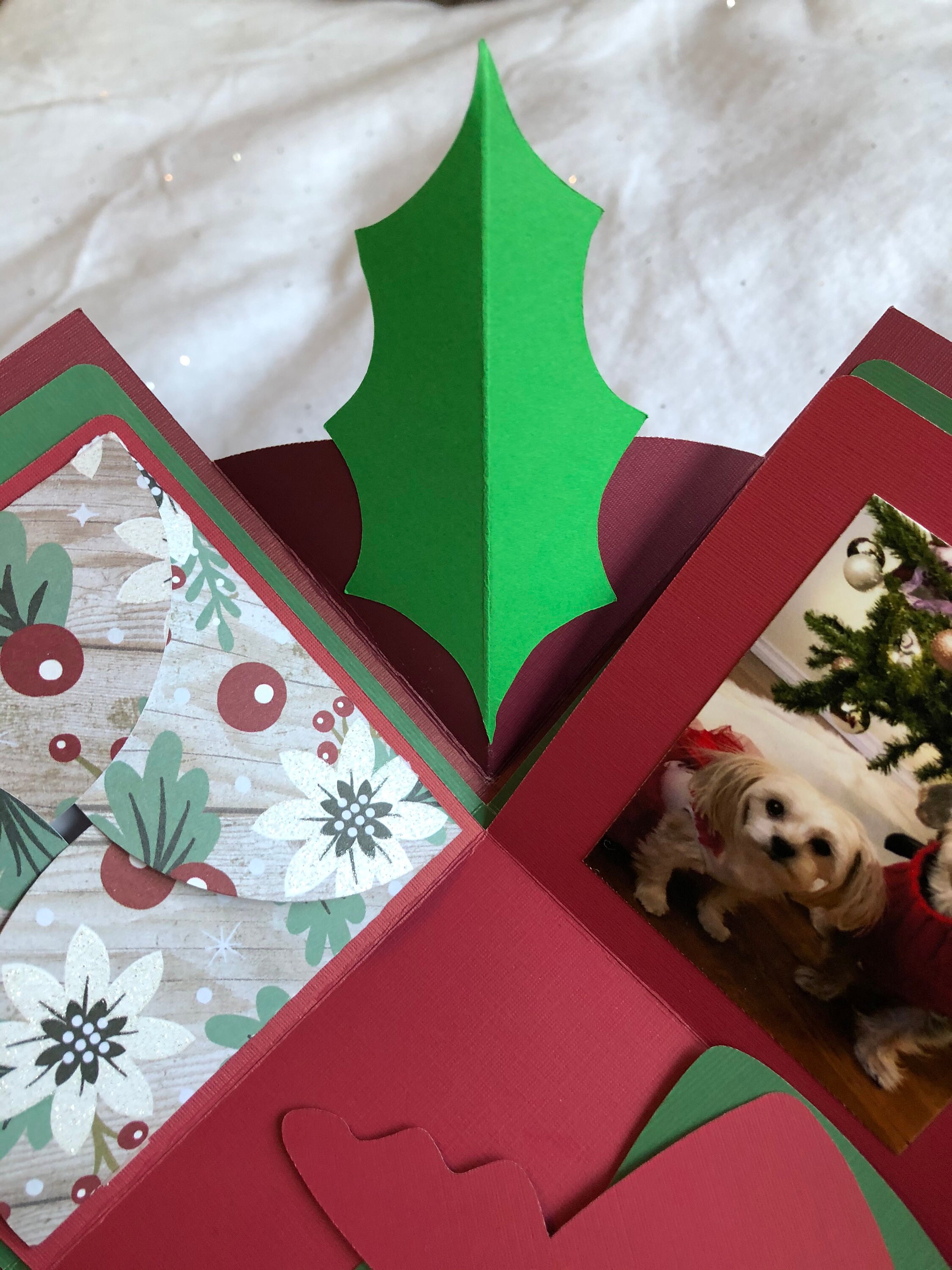 Christmas Exploding Box SVG Digital Cricut Pattern Template | Etsy