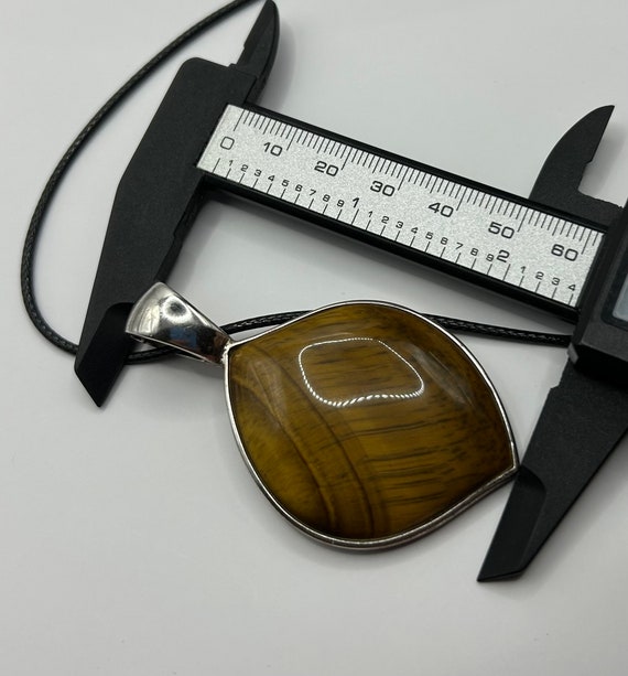 Whitney Kelly sterling silver 925 Tiger Eye Prndant! - Gem