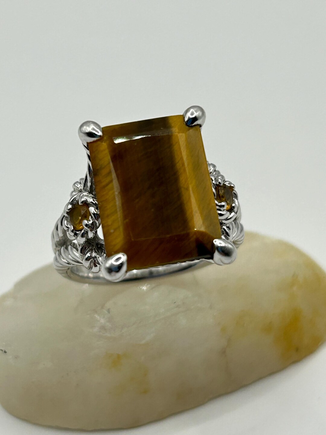 Beautiful Judith Ripka 925 Sterling Silver Ring! #157. - Etsy