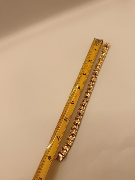Heavy 14K Solid Gold Nugget Link Bracelet | 24g | 8.9… - Gem