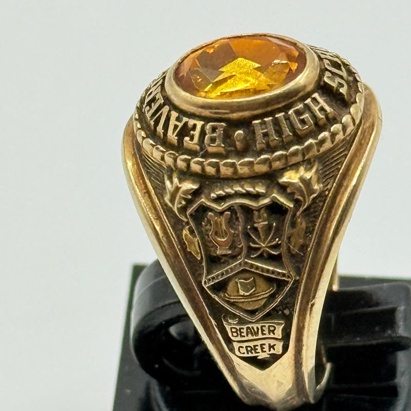 Jostens Vintage Class Rings - Etsy