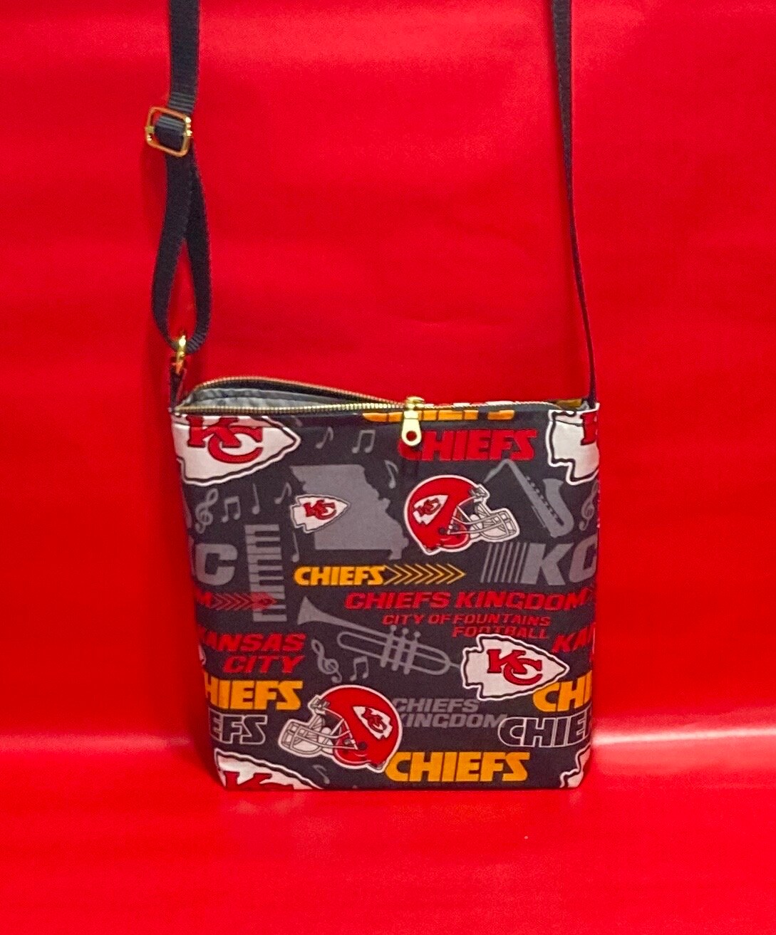 NFL Kansas City Chiefs Crossbody-hometown, Kansas City Chiefs Shoulder ...