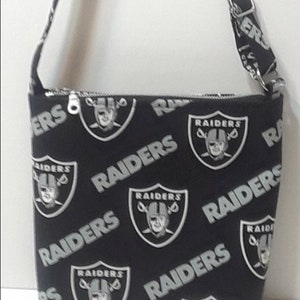 NFL Las Vegas Raiders Crossbody-logo, Las Vegas Purse, Las Vegas ...